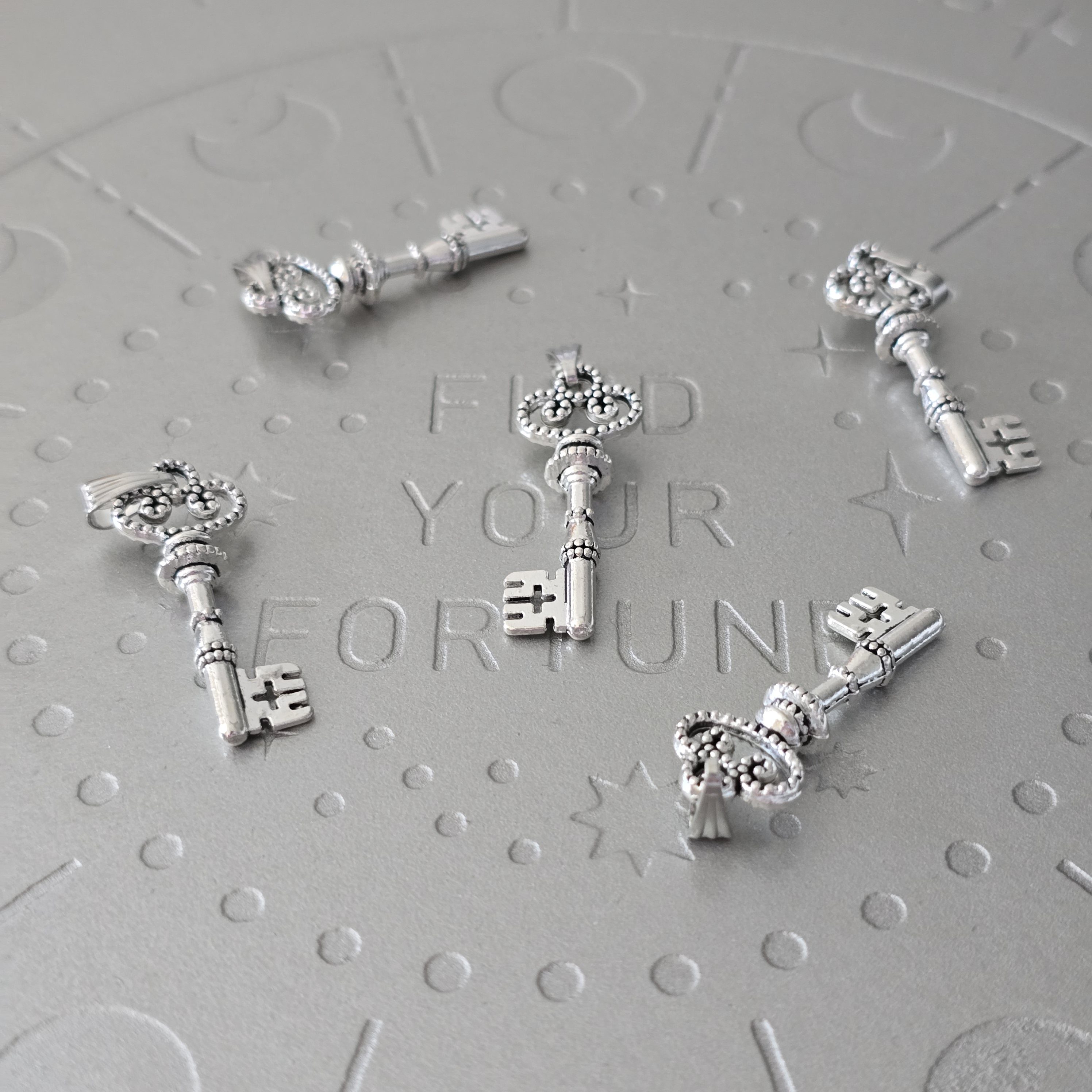 Mystical Guardian Key Brass Pendant – Maia Vida Magic